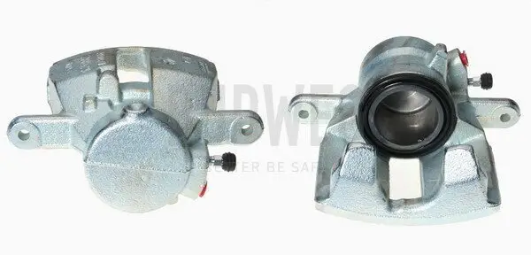 Bremssattel Vorderachse links hinter der Achse KAWE 344062 günstig kaufen