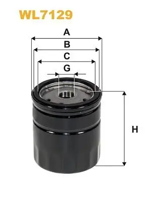 Ölfilter WIX FILTERS WL7129 günstig kaufen